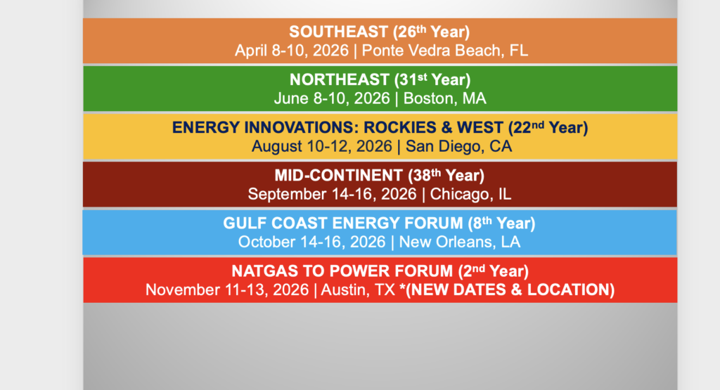 LDC Gas Forums | Natural Gas & LNG Conferences 2026